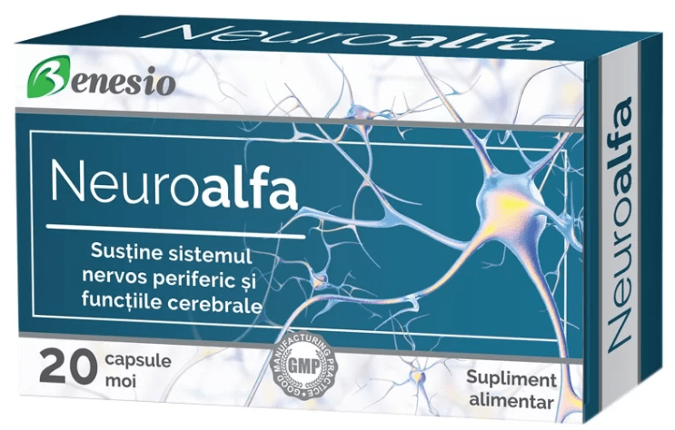 NeuroAlfa reduce senzatia de amorteala si sustine concentrarea